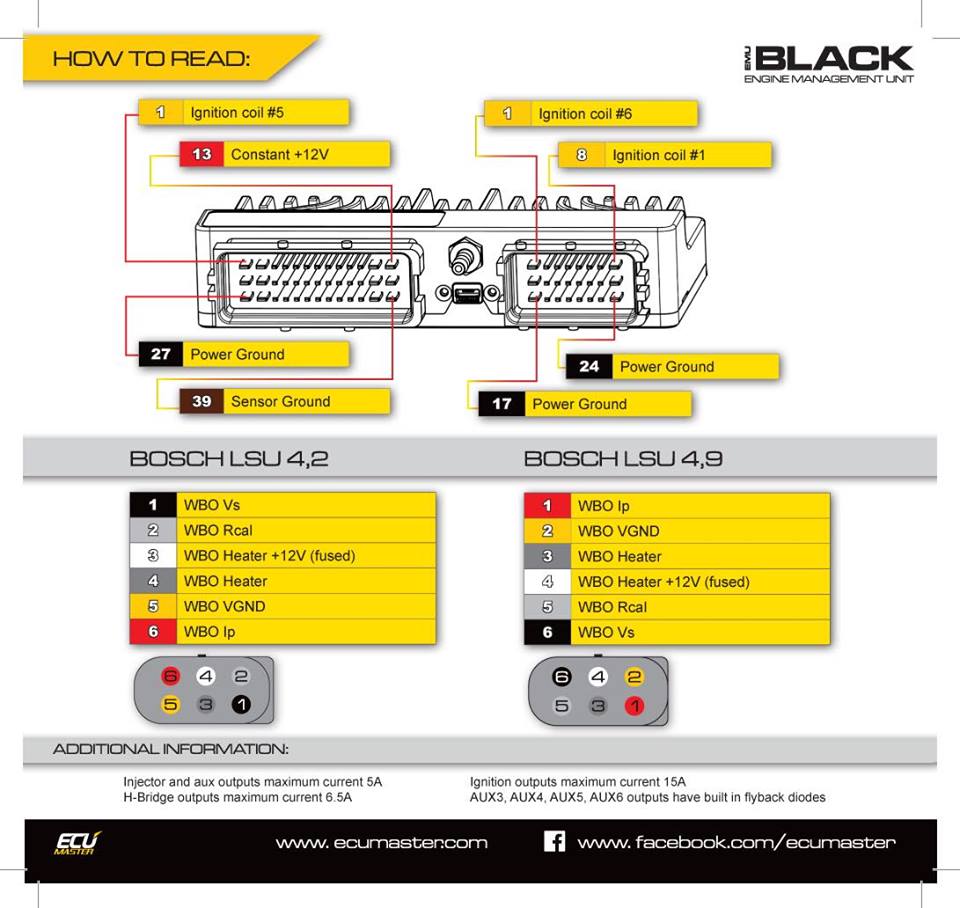 ECUMASTER EMU black DON OCTANE | Don Octane Online Shop